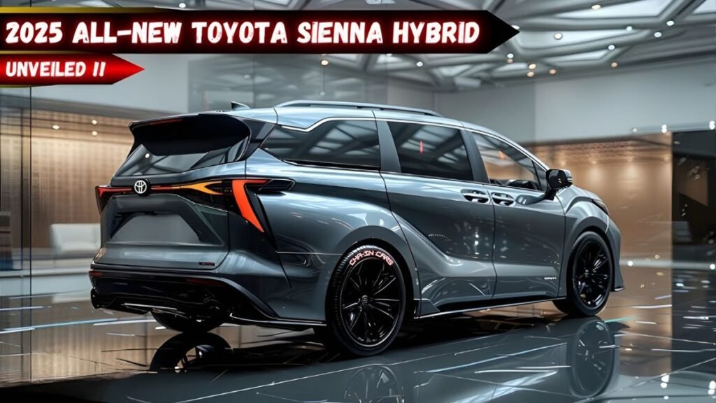 2025 Toyota Sienna Unveiled – Record-Breaking 7-Seater Luxury MPV with ...
